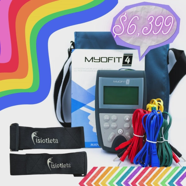 Myofit 4 Electroestimulador para rehabilitación terapia y deporte ...